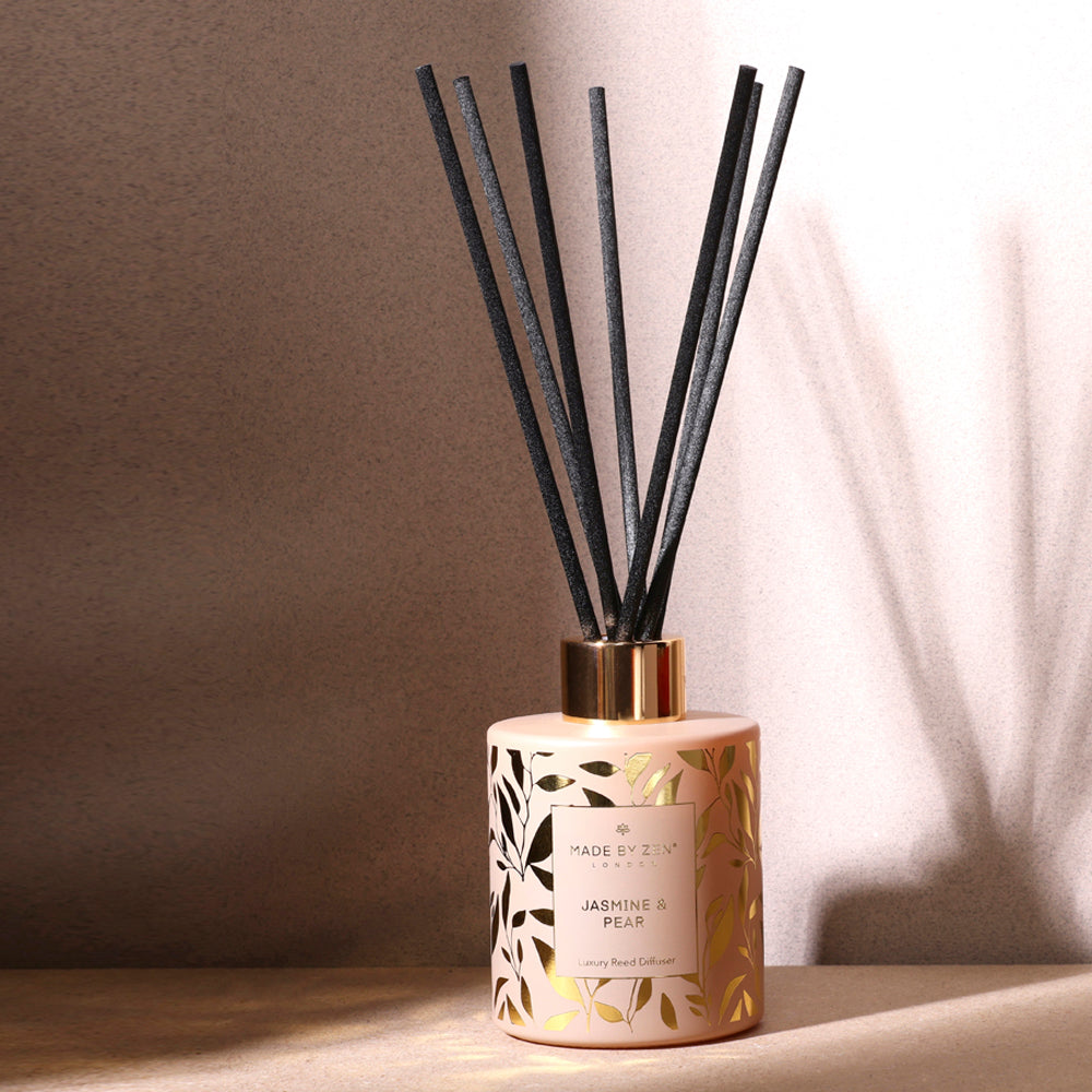Made by Zen | Jasmine & Pear Aura Reed Diffuser – Made By Zen