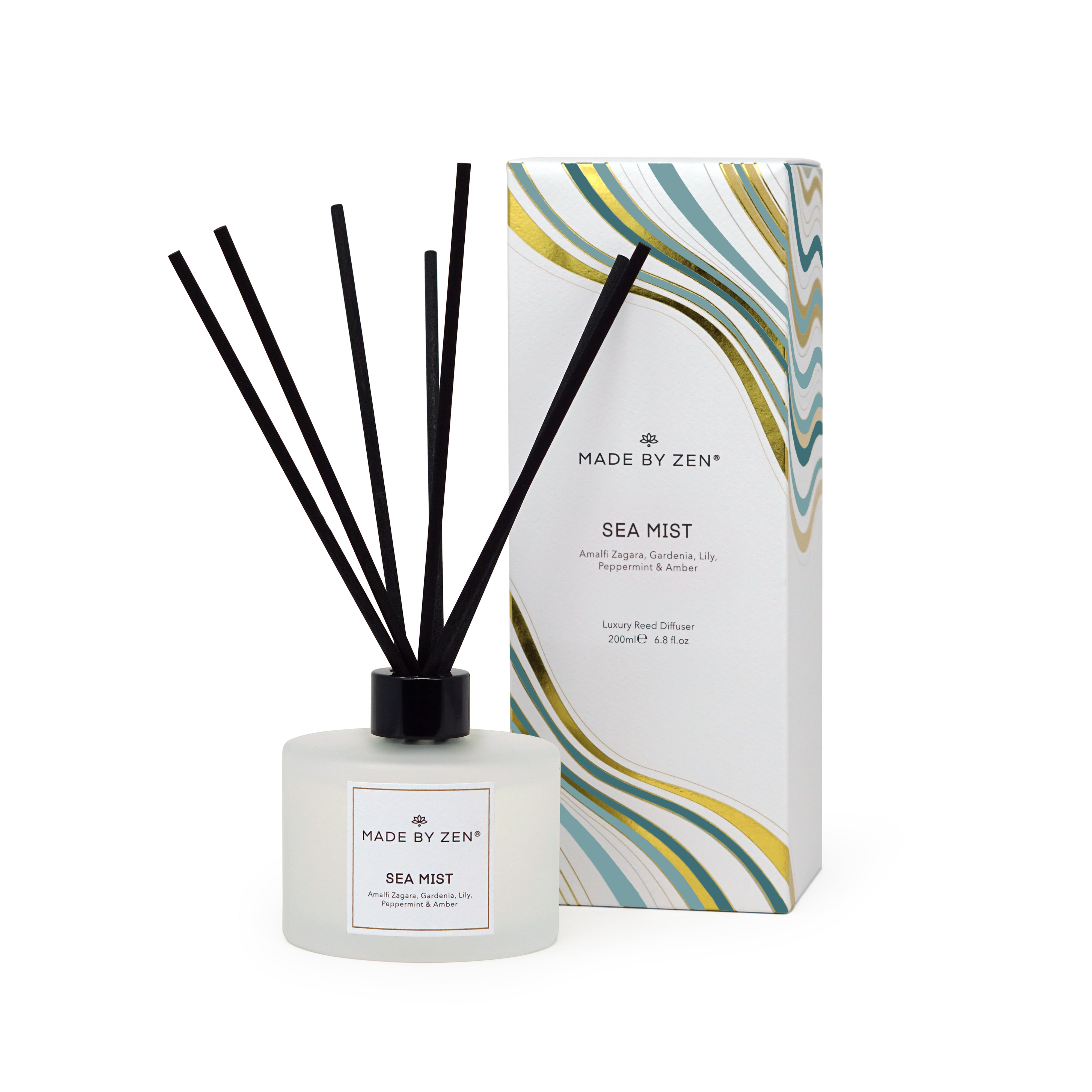 Made by Zen | Sea Mist Signature Reed Diffuser – Made By Zen