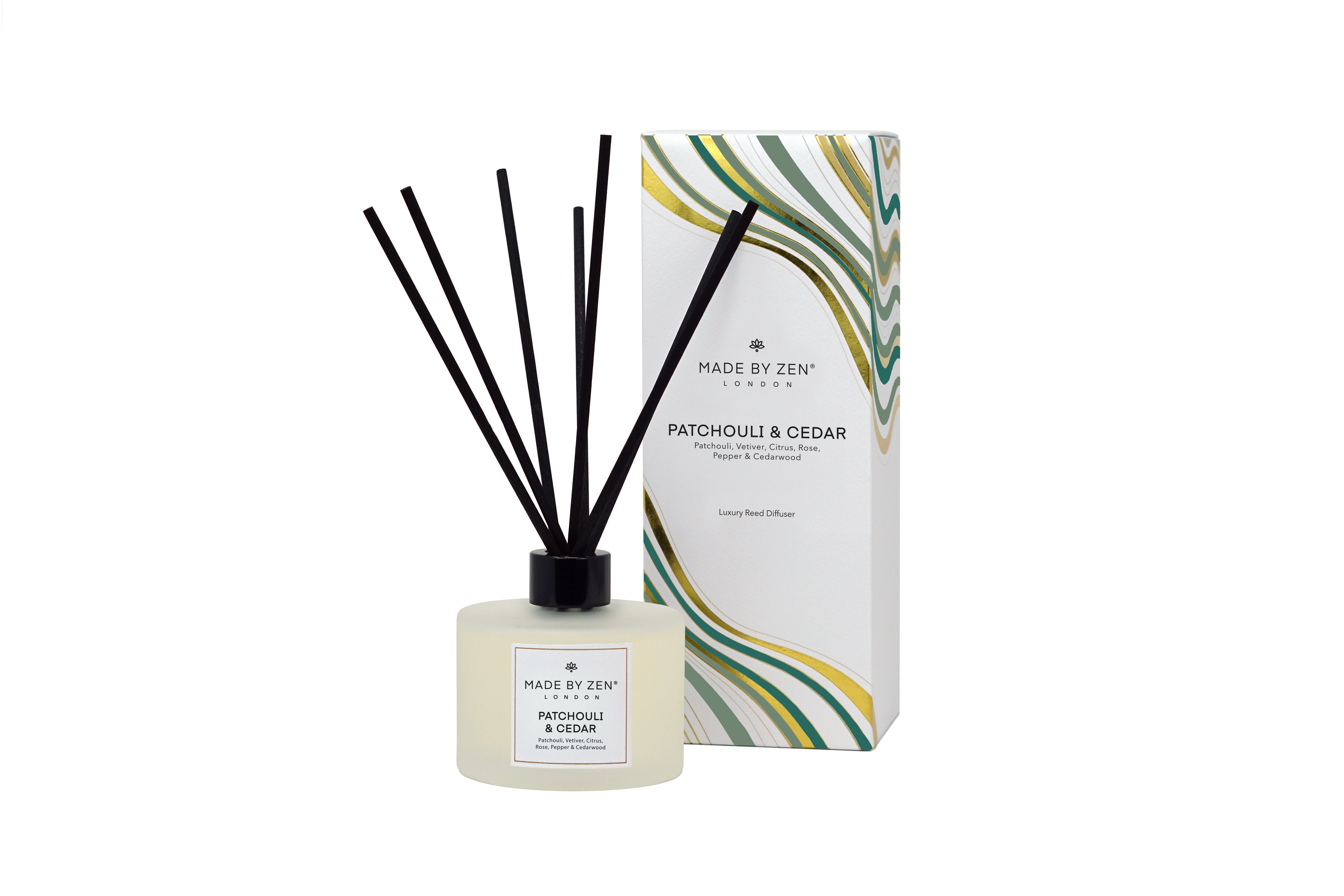 Made by Zen | Patchouli & Cedar Reed Diffuser – Made By Zen